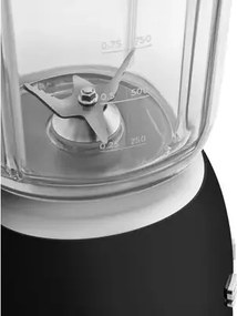 SMEG 50's Retro Style černá / Stolní mixér / 800 W / 1.5 l / 4 program
