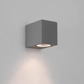 ASTRO LIGHTING Jednosměrné nástěnné svítidlo Chios s IP44 Varianta: 6 W, šedá