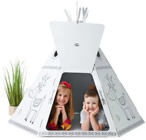 Dětský kartonový domek Tektorado - Teepee stan