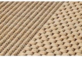 koberec SISAL FLOORLUX 20079 mais / káva velikost 240x330 cm | krásné koberce cz