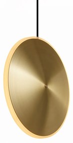 Svěšené kovové kruhové svítidlo Chrona Dish Vertical Průměr: 240 mm