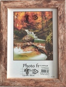 Bondecor Fotorám dřevěný dub - hladký Barva: Dub, Velikost: 15x21