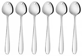 Sola - Zmrzlinové lžičky se srdíčkem 6 ks set – Love Cutlery (116604)