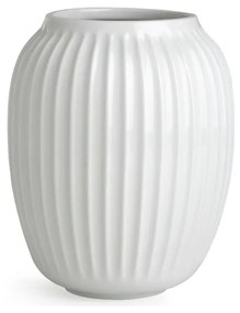 Bílá kameninová váza Kähler Design Hammershoi, ⌀ 16,5 cm