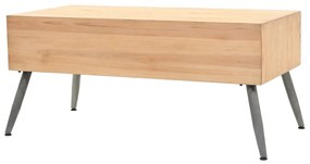 vidaXL Konferenční stolek masivní jedlové dřevo 115 x 55 x 50 cm
