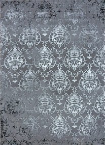 BE Koberec Elite 23282 GREY - šedý obdélníkový Rozměr: 60x100 cm