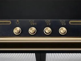 Electrolux 300 EFC226R černá / Digestoř / 60 cm / nástěnná / 420 m3/h