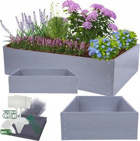 Plastový box na zeleninu, záhonek zeleninová zahrada 40x140x110 zeleninová zahrada Pvc