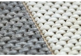 koberec SISAL FLAT 48644/637 PÁSY velikost 140x200 cm | krásné koberce cz