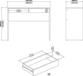 FALCO Stůl Felix 359 jackson hickory