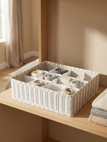 Sinsay - Skládací úložný organizér s přihrádkami - šedá