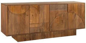 Designová komoda Movement 170 cm hnědé mango