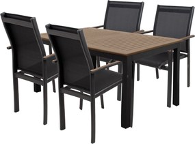 Doppler EXPERT WOOD Plus zahradní sedací souprava 4+1