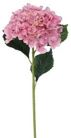 Umělá hortenzie, v. 52 cm, růžová
