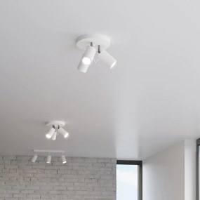 Sollux Lighting Stropní svítidlo RING 3P bílé