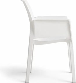 Zahradní jídelní židle HARTMAN EVELYN, bílá