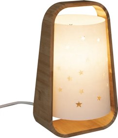 Atmosphera - Stolní lampa STARS 1xE14/40W/230V bambus