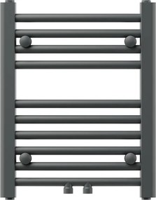 Mexen Ares, topné těleso 500x400 mm, 179 W, černá matná, W102-0500-400-00-70