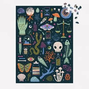 GALISON Svítící puzzle Okultní a zvláštní / 1000 dílků