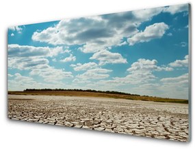 akrylový obraz Poušť Krajina 125x50 cm