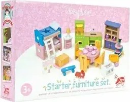 Le Toy Van Nábytek Starter kompletní set do domečku / počet dílů: 37 /