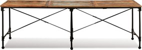vidaXL Jídelní stůl z masivního mangovníkového dřeva 240 cm [243994] Barva: tmavě hnědá