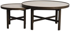 ROWICO Konferenční stolek MARSDEN hnědý 90cm 121096