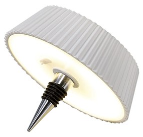 Mantra 7930 Relax, nabíjecí lampa ve tvaru zátky na láhev LED 2W 3000K, bílá, průměr 14cm