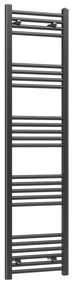 Erga Basic, topné těleso 1600x400 mm, 546 W, černá, ERG-LAV-BASIC-16040-BK