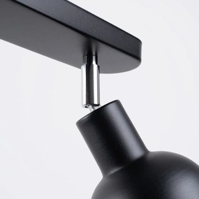Sollux Lighting Stropní svítidlo ELBA 2 černé