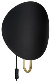Nástěnné světlo Nordlux Spargo (černá, mosaz) kov, plast IP20 2320361003
