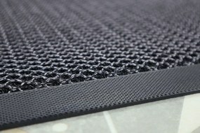 Hamat, Rohožka Blitz 3D 314 Antracit - na ven i na doma, 45x75, šedá, chodba / předsíň
