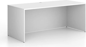 Kancelářský psací stůl FRAME, 180x80 cm, bílá