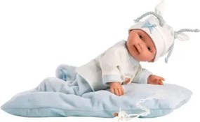 Llorens 26311 NEW BORN CHLAPEČEK - realistická panenka miminko s celov