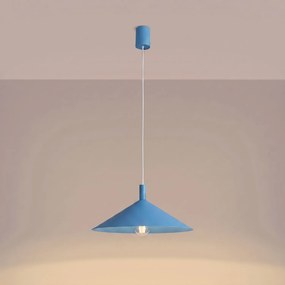 Sollux Lighting Závěsné svítidlo NOX 40 světle modré