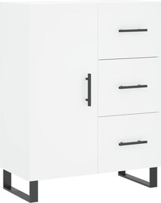 Skříň highboard bílá 69,5 x 34 x 180 cm kompozitní dřevo 3195923