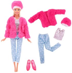 Módní oblečení pro Barbie - sady oblečení Varianta: L358 set s kalhoty s hvězdičkami