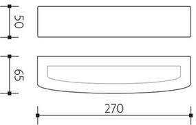 Panlux PN42100016 Zahradní LED nástěnné svítidlo Bloco hnědá, 10 W