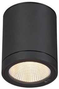 SLV 1003427 Enola Round M, venkovní stropní svítidlo, LED 10W 3000/4000K, antracit, průměr 10cm, IP65