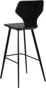 Černá barová židle (výška sedáku 79,5 cm) S.I.T – DAN-FORM Denmark