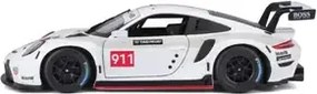 Bburago RACE Porsche 911 RSR bílá / 1:24 / od 3 let