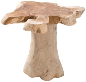 Konferenční stolek Tobaro, 40 cm, teak
