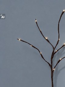 Sinsay - LED dekorace ve tvaru stromku - tmavě hnědá