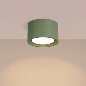 Sollux Lighting Stropní svítidlo MODO 1 olivově zelené GX53