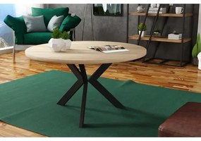 Konferenční stolek IWO - dub sonoma/černá