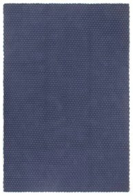 345125 vidaXL Koberec obdélníkový námořnická modrá 80 x 160 cm bavlna