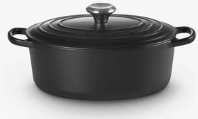 Le Creuset Signature - Pekáč oválný s poklicí, objem 4,1 l, noir mat 21178270000430