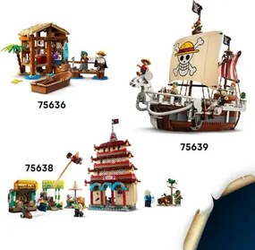 LEGO® ONE PIECE 75637 Klaun Buggy a jeho cirkusový stan / Počet dílků: