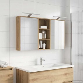 Sada koupelnových skříněk 3 ks 116 x 16 x 62,5 cm 3403823