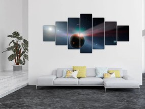 Obraz planetky (210x100 cm)